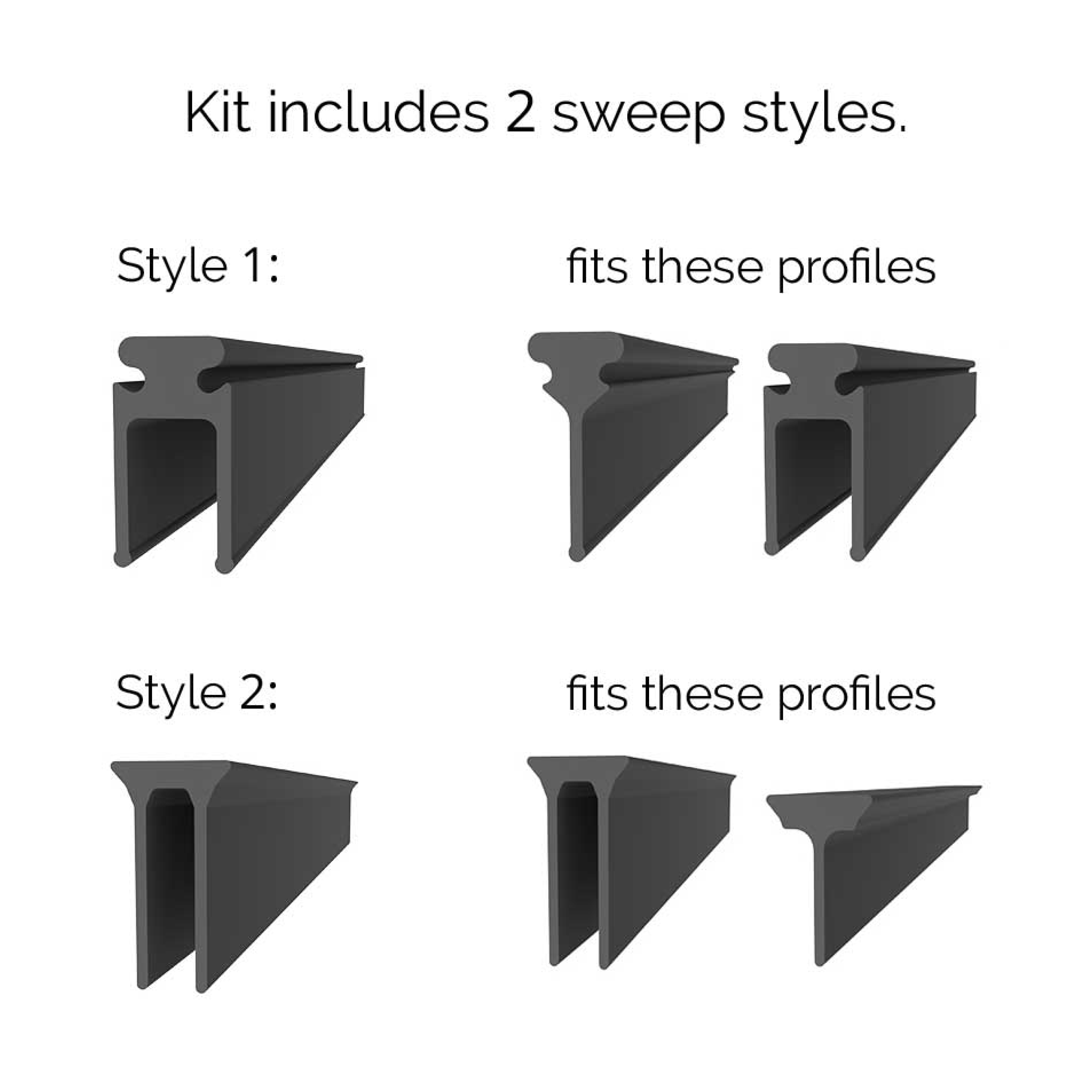 LARSON BOTTOM SWEEP DBL SPLINE 37.5" LONG CUT TO FIT - LAR-CH9030501